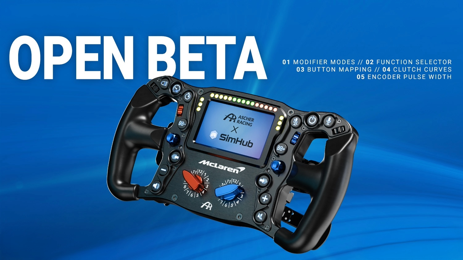 ASCHER RACING SIMHUB PLUGIN: GET THE BEST OUT OF YOUR PRODUCT. - NEWS